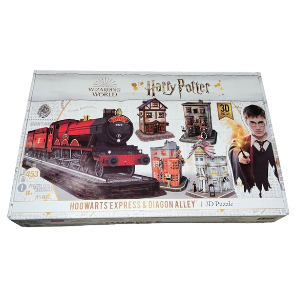Wizarding World | Toys | Hogwarts Express Harry Potter 3d Puzzle 453 ...
